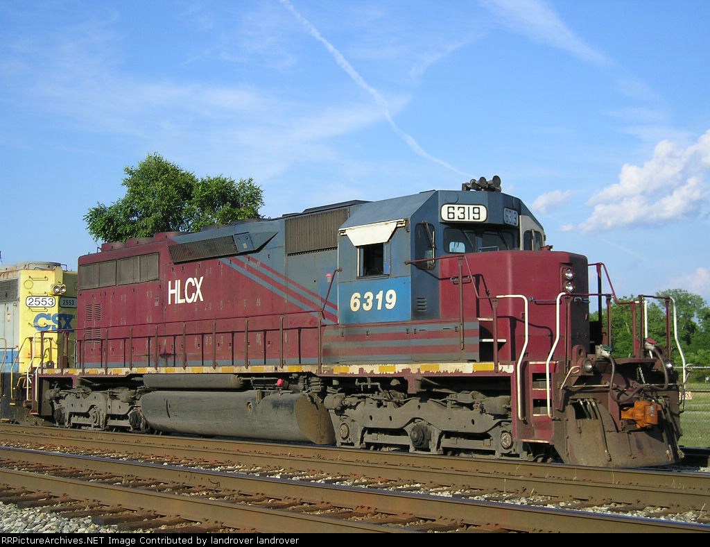 HLCX 6319 On CSX J 791 At New River Yard